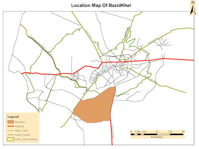 Create Gis Map With Arcmap Arcgis Pro Qgis By Shahid Malik07 Fiverr