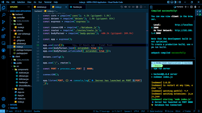 Design And Develop Responsive Webapp With Html React Node Express