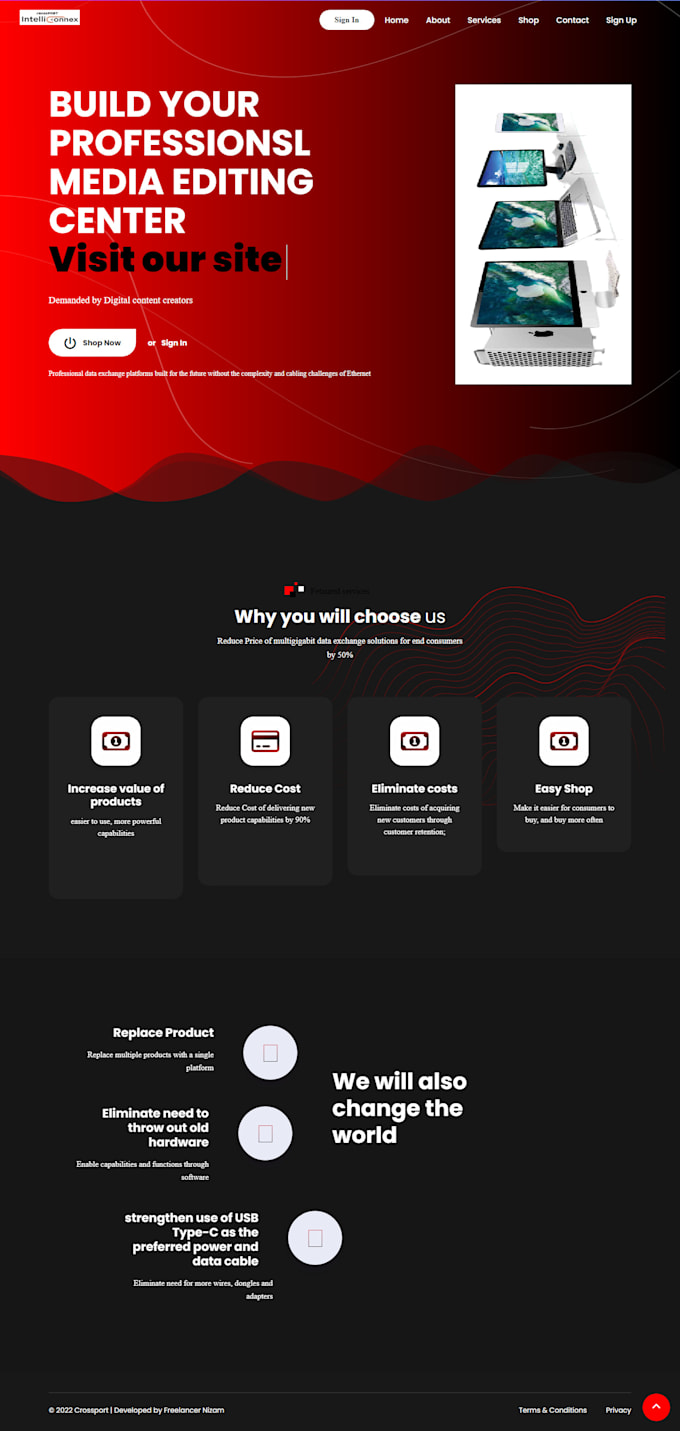 Convert Psd Figma And Xd To Html Responsive Website By Nizam8181 Fiverr