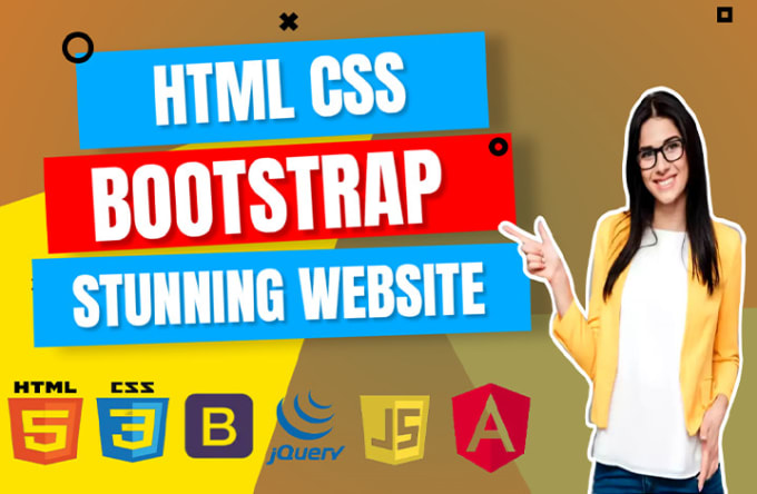 Code Html Css Javascript Bootstrap And Jquery By Talha Hussain Fiverr