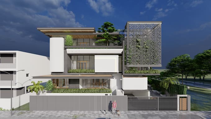 Design Project Into 3d Reality By V Charan Fiverr