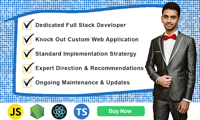 Do Javascript Web App Development In Reactjs Nodejs Nextjs By