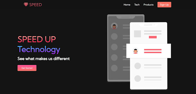 Create A Responsive Website With Html Css And Javascript By Redwan17
