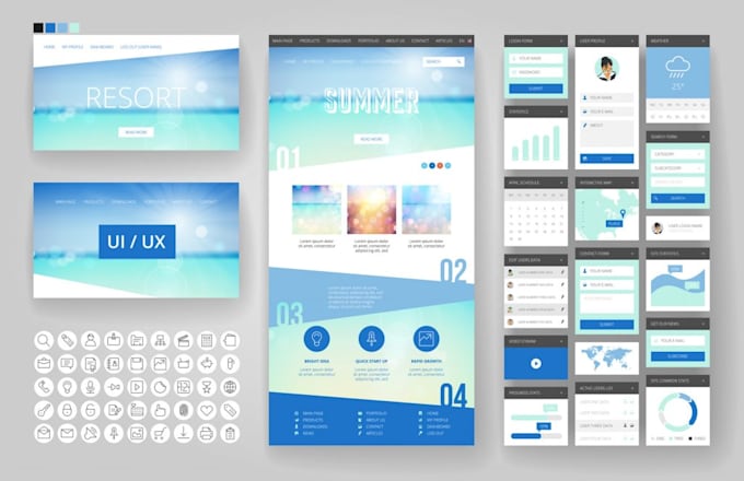 Develop Front End Of The Website Using Html Css Bootstrap And