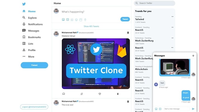 Design Responsive Websites With React And Tailwindcss By Rahi003 Fiverr
