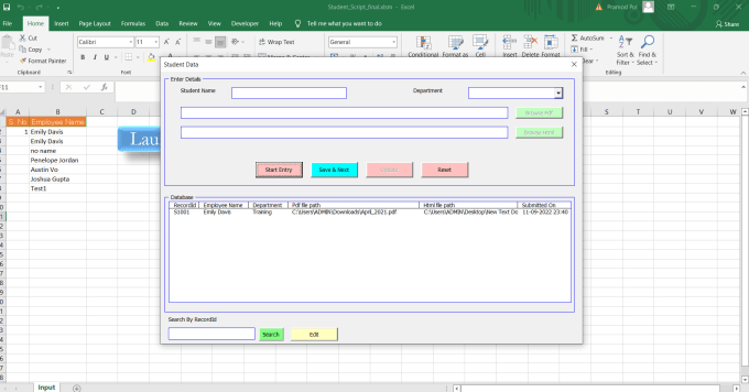 Create Excel Vba Applications And Macros To Handle Engineering