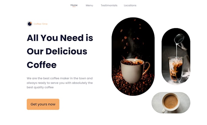 Code And Create A Responsive Website Using Html Css And Sass By Dev