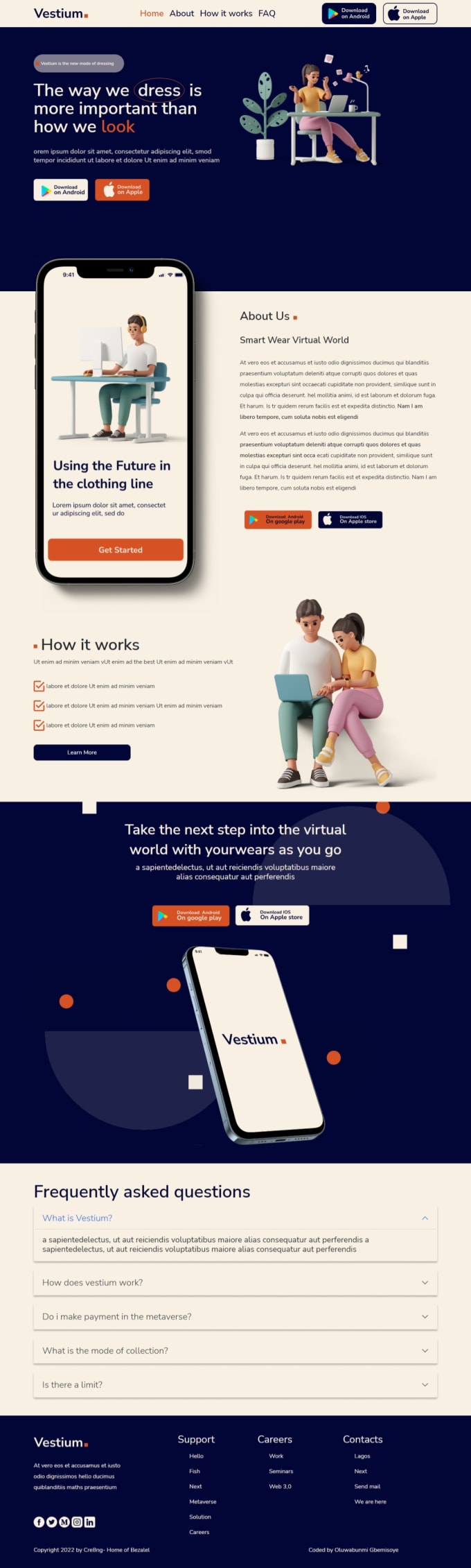 Do Frontend Web Development Using Html Css Bootstrap Javascript By