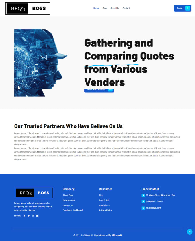 Design And Develop Responsive Website In Php Html Css Bootstrap Js