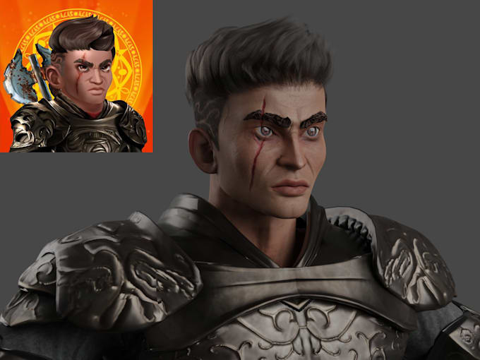 Do Realistic 3d Character Modeling Rigging Rendering And Animation By