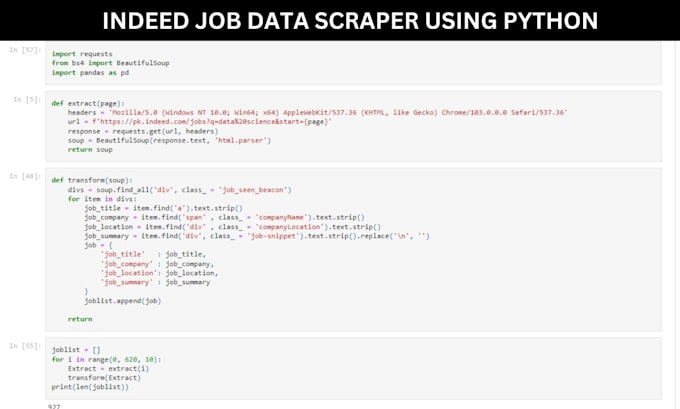 Do Web And Data Scraping With Python Bs4 Requests By Muhammadmuza201