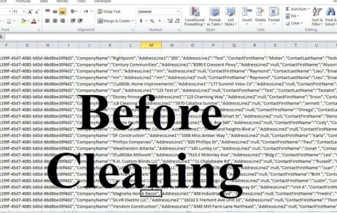 Do Excel Data Cleaning Formatting Data Cleanup Remove Duplicate Data