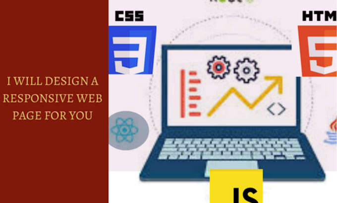 Design Responsive Webpage For You Using Html Css Bootstrap Javascript