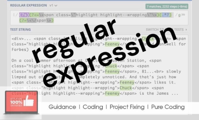 Write Regular Expression Regex Pattern Using Python Javascript By Sharp