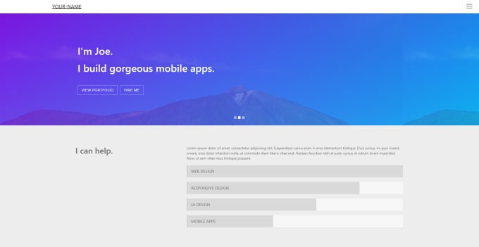 Build React Js Next Js Website With Tailwind Css And Animations By