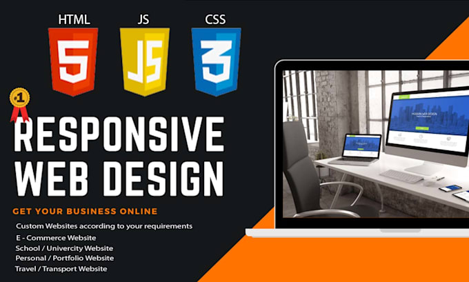 Develop And Designs Responsive Website Frontend By Johnmichael530 Fiverr