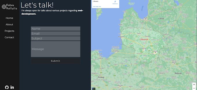 Code Website Landingpage Webapp Using Javasript Html Css By