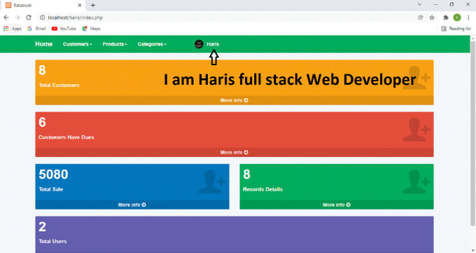 Be Your Full Stack Web Developer In Html Css Bootstrap Javascript Php