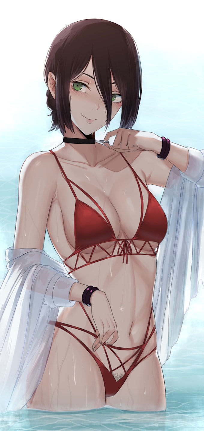Draw Anime Girls Nsfw Sfw By Chrisjgajo Fiverr