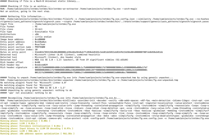 Decompile Any Binary Using Retdec By Samdecrock Fiverr