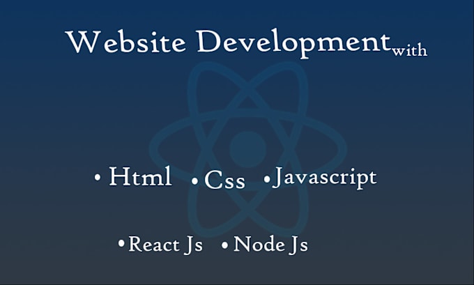 Develop Your Websites With Html Css React And Node Js By Designhill24