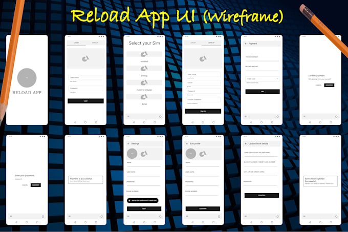 Do Ui Ux Design For Your Application By Anuradhakd Fiverr