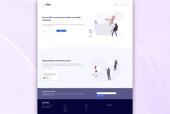 Develop A Landing Page Using Html And Css By Jakerrice Fiverr