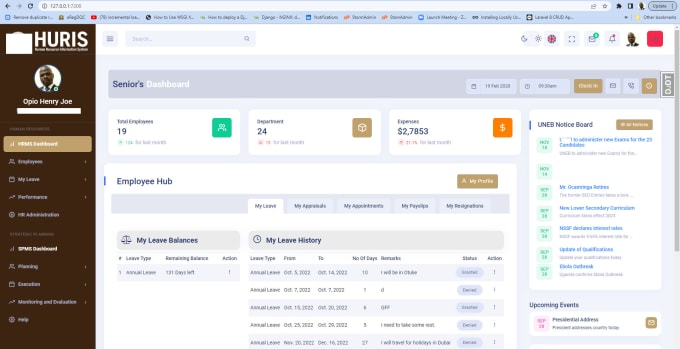 Develop A Custom Web Application In Python Using Django By Henryopio