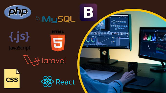 Develop Your Web Application Using Php Laravel And Reactjs By