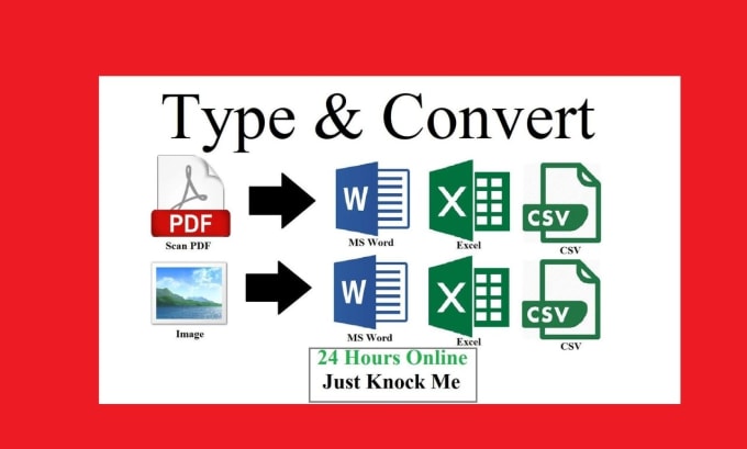 Do Convert Pdf To Word Excel Data Entry And File Conversion Virtual