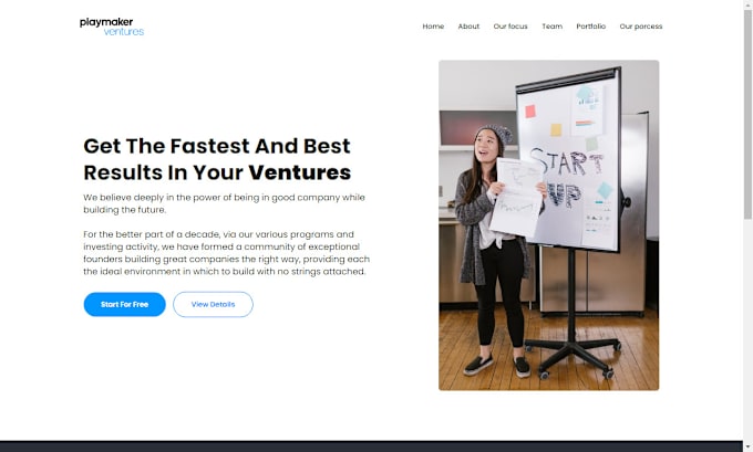 Make A Website Using React Vue Next Js Based Tailwind Css By Viowins
