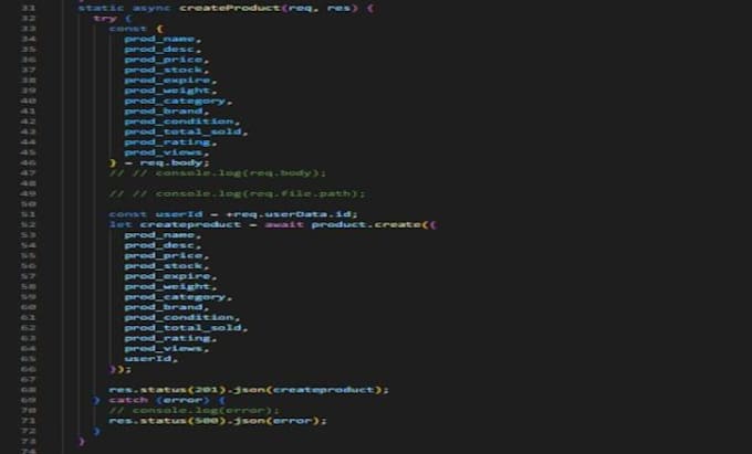 Build Api With Crud Features Like Login Register Create A Product By