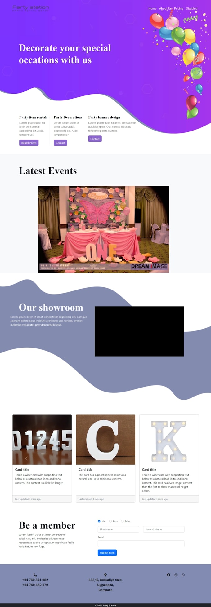Create Unique Responsive Front End Web Page Designs For You By