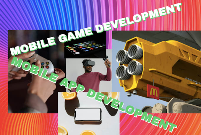 Mobile App Develpment 2d 3d Mobile Game Development Unity Game Nft