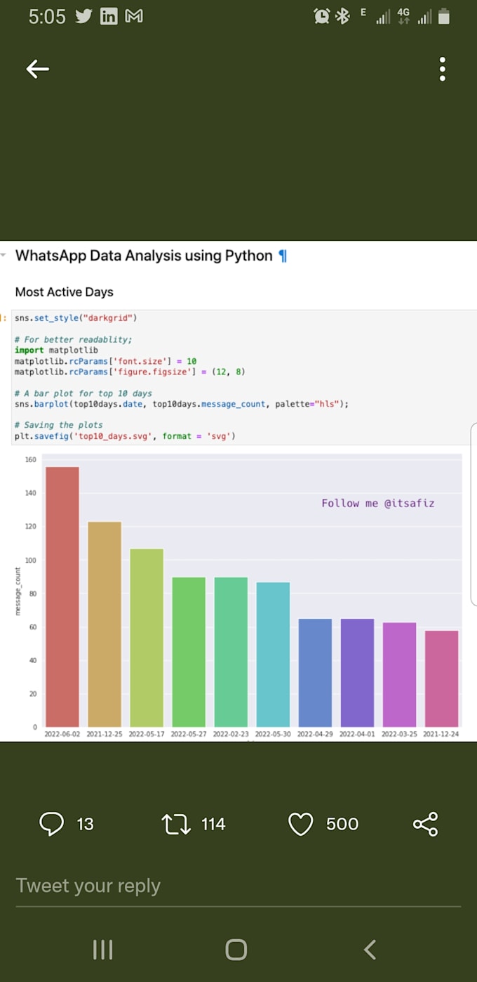 Analyze And Visualize Your Data With Sql Python Excel Etc By