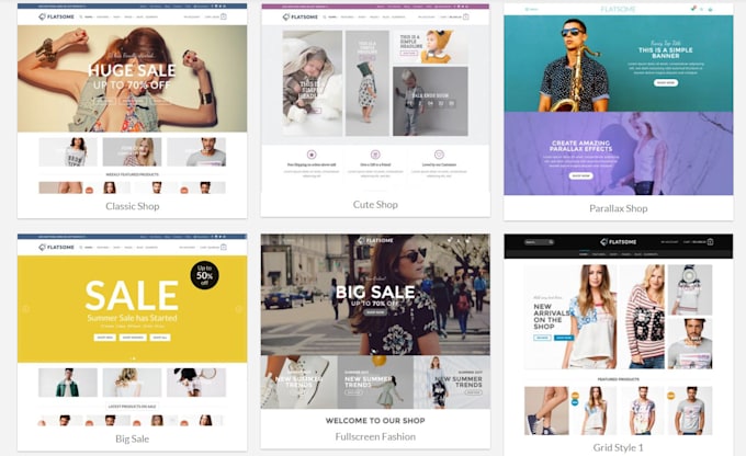 Build Ecommerce Website Using Woocommerce And Flatsome Theme By