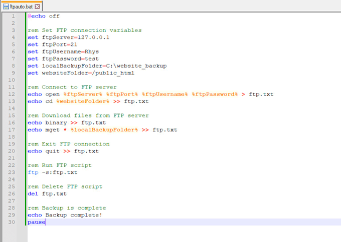 Write Bat Files For Windows By Rhys Rr Fiverr