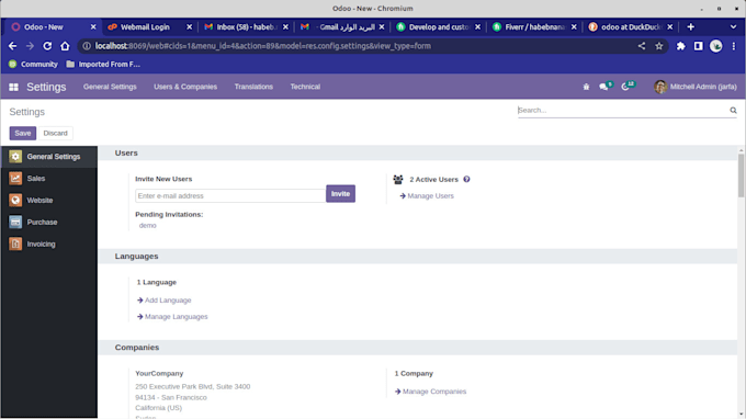 Install And Setup Your Odoo Create Custom Odoo Modules By