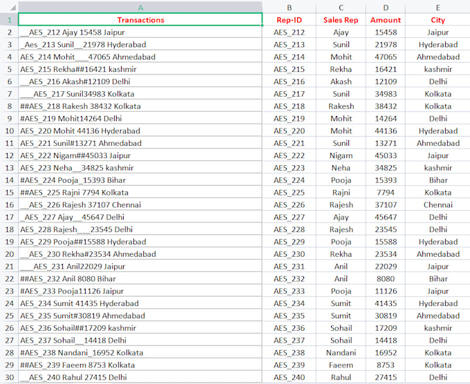 Clean Separate Merge Ms Excel Data Removing Duplicates And Format