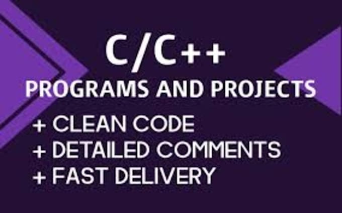 Do Your C Cpp Programming Assignments By Sharpcoder9 Fiverr