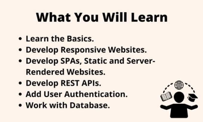 Teach You Html Css Javascript React Js Next Js By Obaid Dev Fiverr