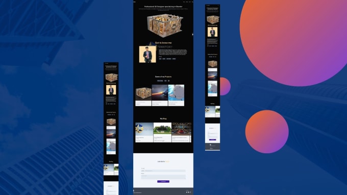 Build You A Dynamic Website Using Reactjs Or Nextjs Sanity Or Mongodb