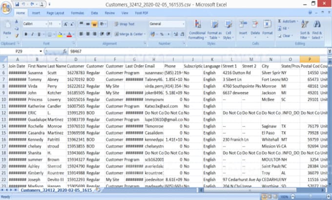 Convert Excel Csv Pdf Word Text And Image Files By Abirjohn Fiverr