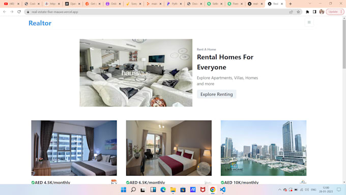 Any Website Development Using Python Django Html Css Javascript React