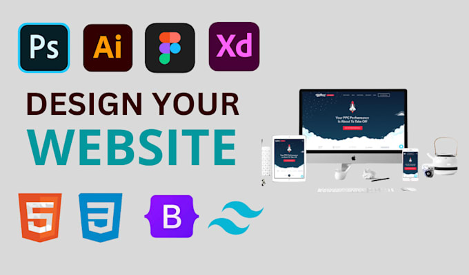 Convert Psd To Html5 Xd To Html Figma To Html5 Css3 Bootstrap