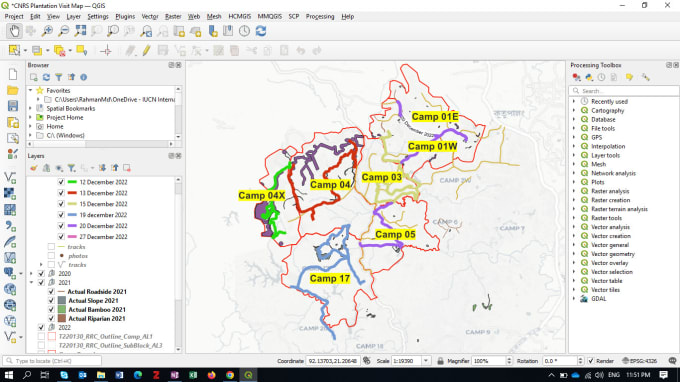 Create Maps And Analyze Spatial Data Using Qgis By Mdanisurrahm122 Fiverr