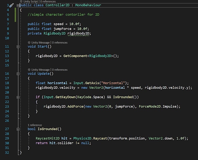 Write Any Script For Your Unity D Game By Codeyc Fiverr