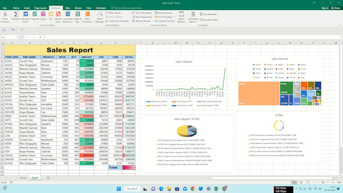 Do Custom Spreadsheet With Formulas Macros And Dashboard By