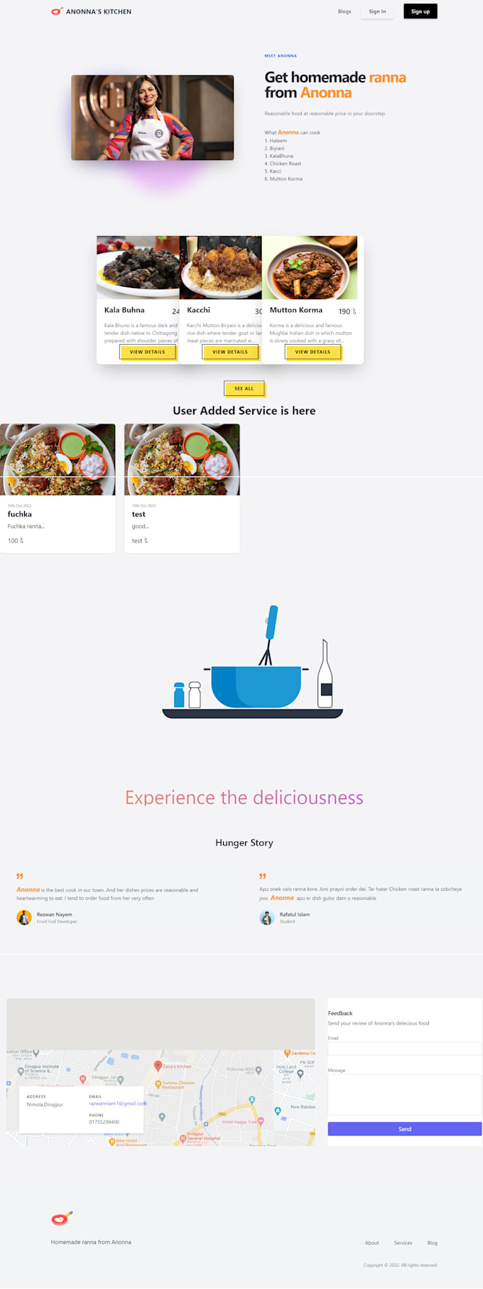 Develop Responsive React And Full Stack Website By Nayem022 Fiverr