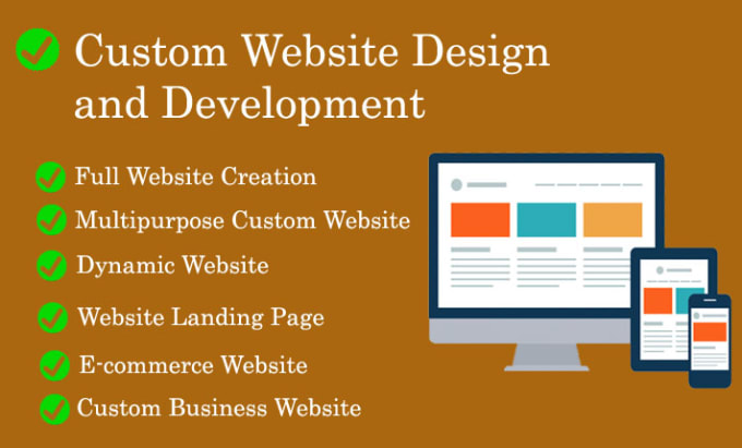 Create Custom Website Using Html Css Javascript Ajax Jquery Php